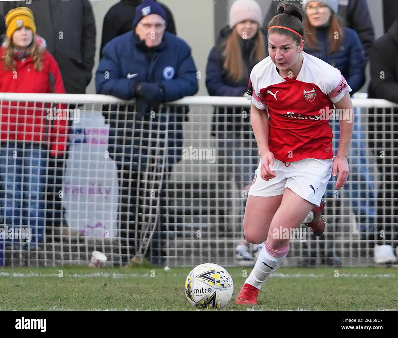 Ruby Grant of Arsena during the SSE Women's FA Cup football match ...