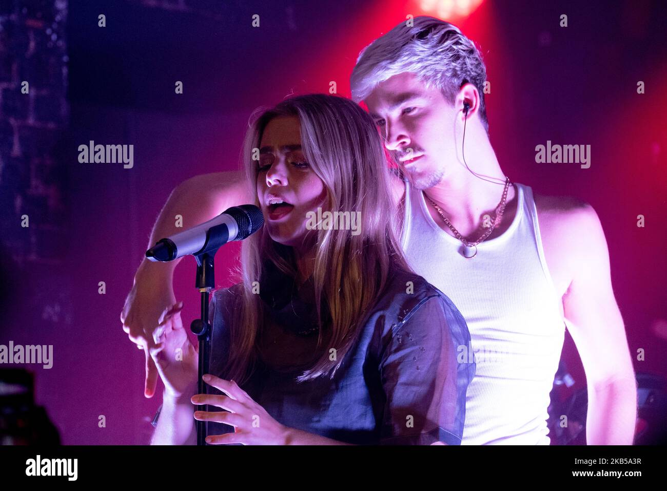 Olivia Devine, professionally known as L Devine performing live at ...