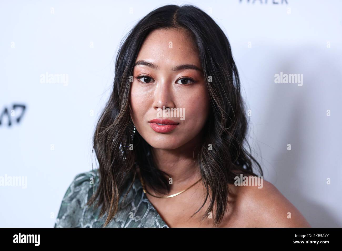 MANHATTAN, NEW YORK CITY, NEW YORK, USA - SEPTEMBER 05: Model Aimee ...