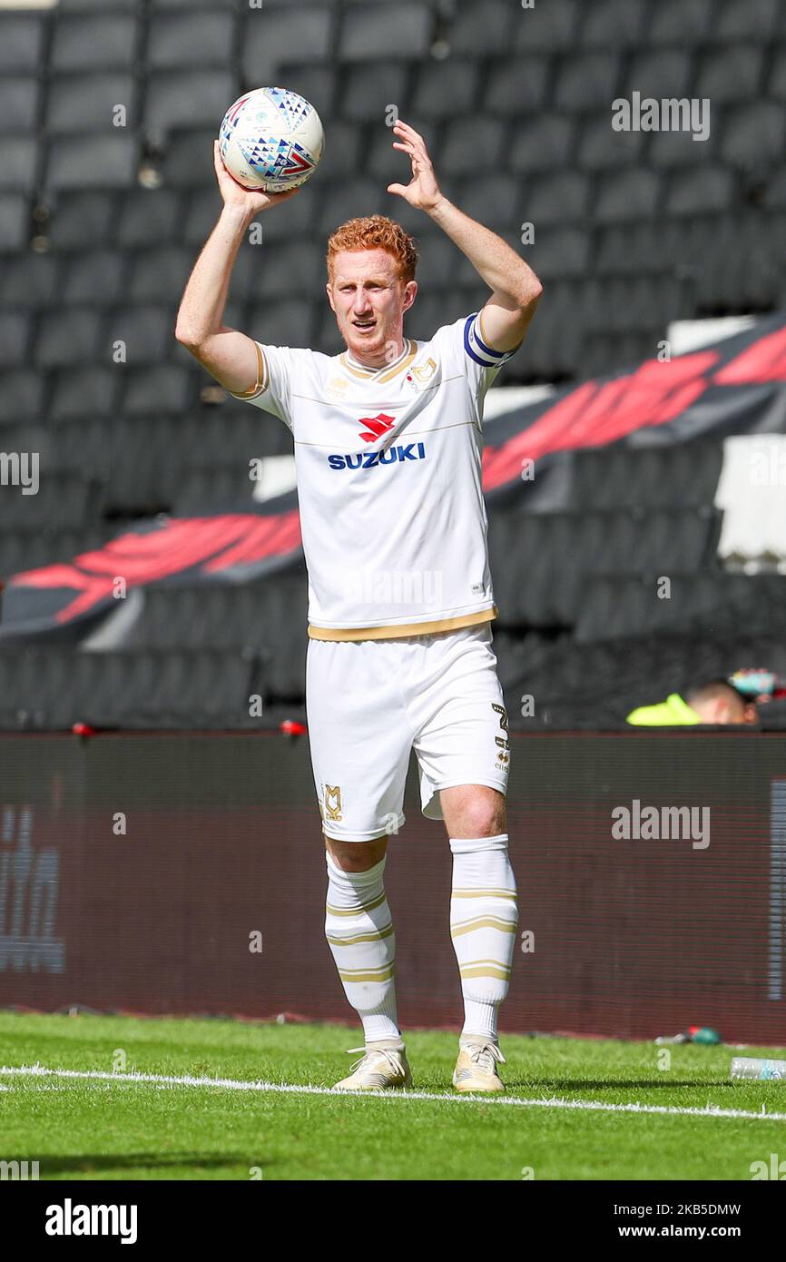 Dons captain Dean Lewington during the Sky Bet League 1 match between ...