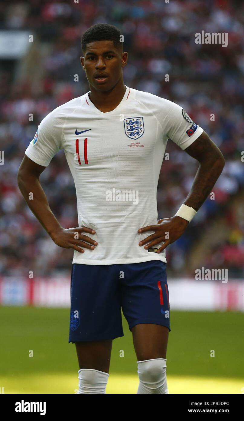 Marcus Rashford of England during UEFA Euro 2020 Qualifier between ...