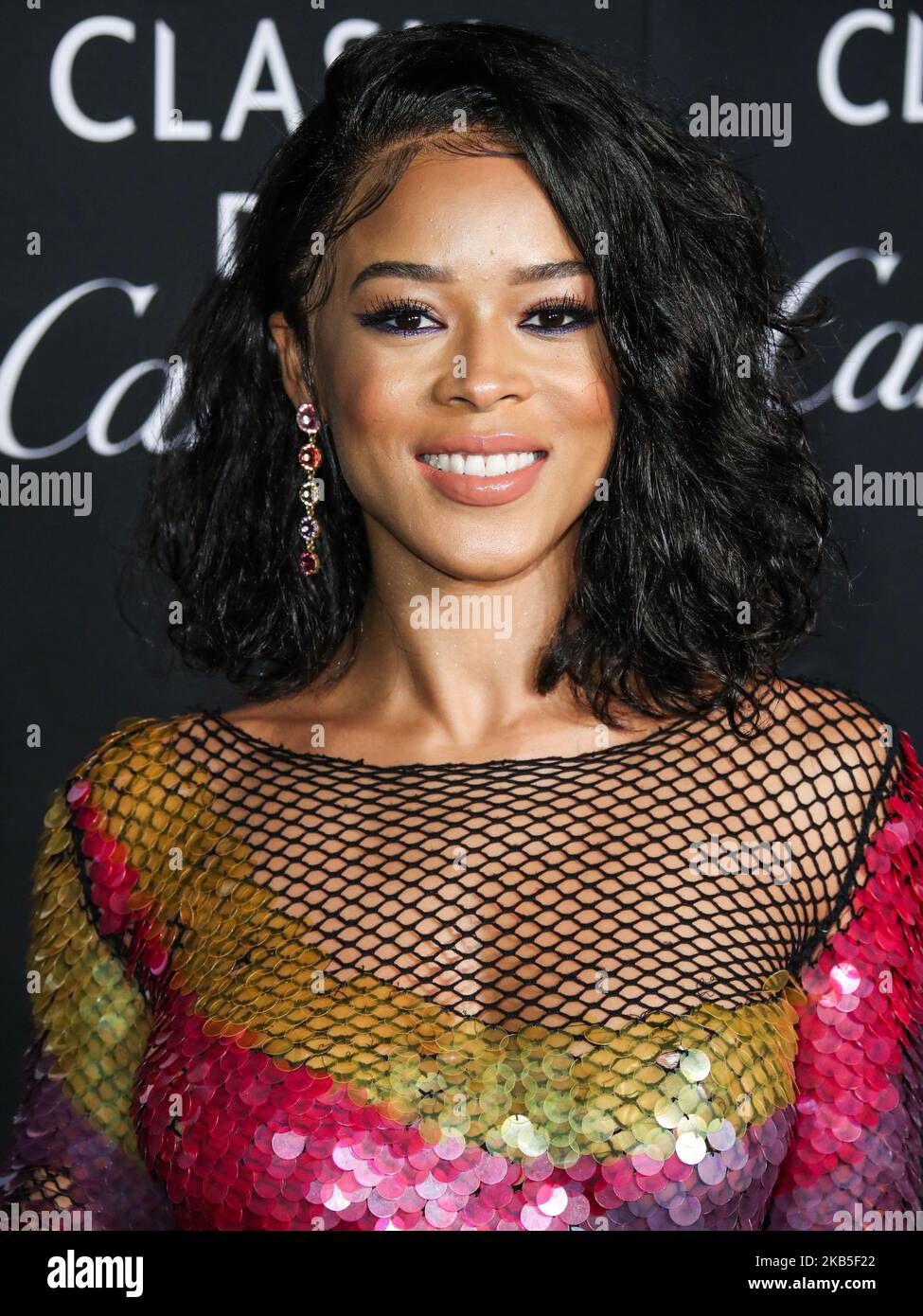 MANHATTAN, NEW YORK CITY, NEW YORK, USA - SEPTEMBER 06: Serayah McNeill ...