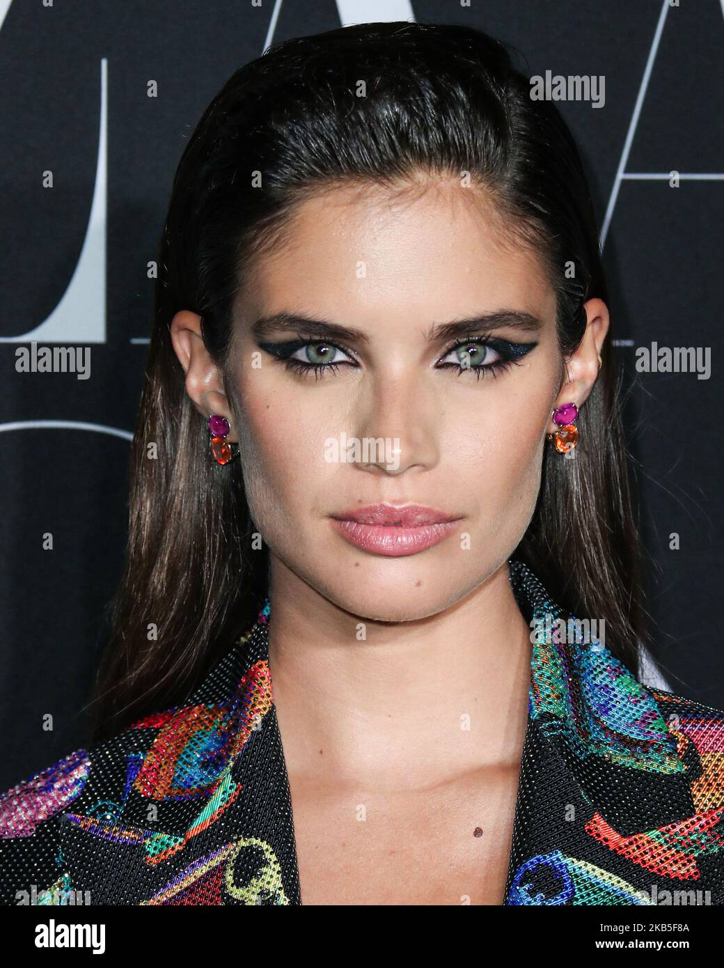 MANHATTAN, NEW YORK CITY, NEW YORK, USA - SEPTEMBER 06: Model Sara ...