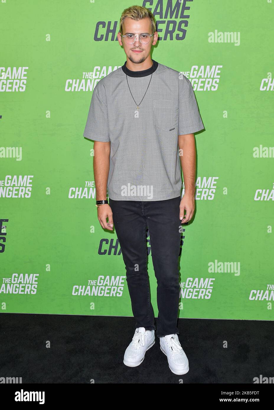 HOLLYWOOD, LOS ANGELES, CALIFORNIA, USA - SEPTEMBER 05: Stanaj arrives ...