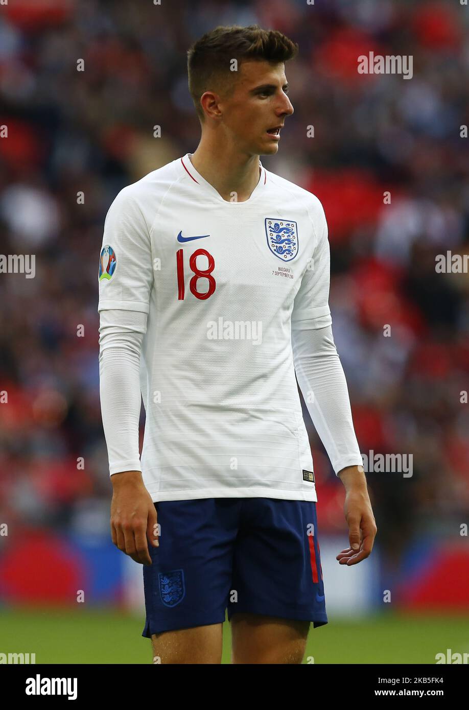 Mason Mount of England during UEFA Euro 2020 Qualifier between England ...