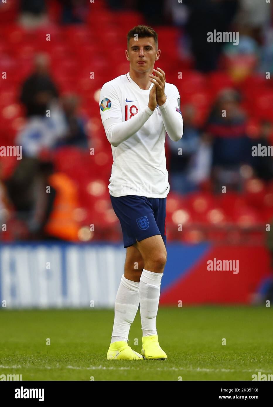 Mason Mount of England during UEFA Euro 2020 Qualifier between England ...