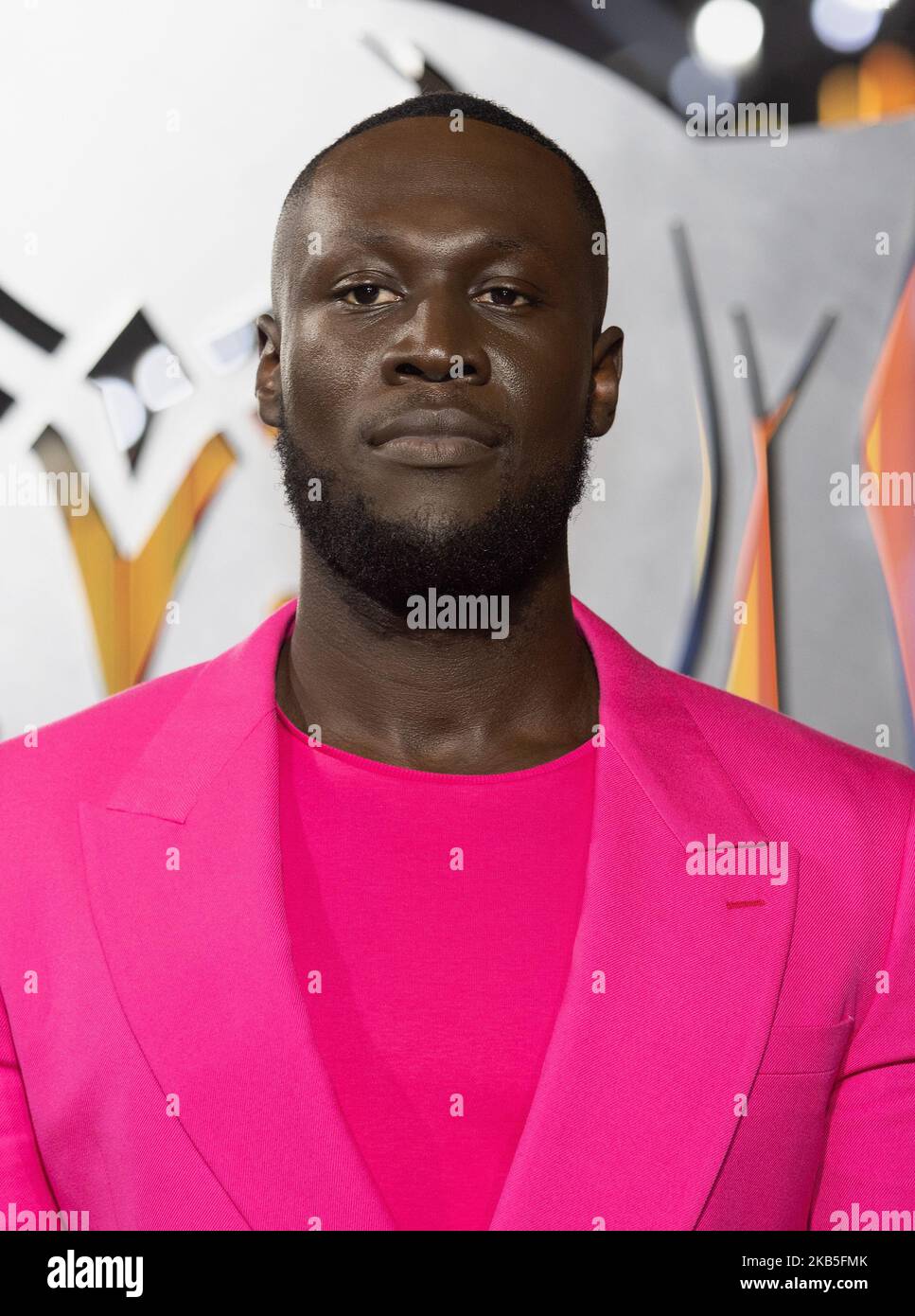 Stormzy attending the European premiere of Black Panther: Wakanda ...