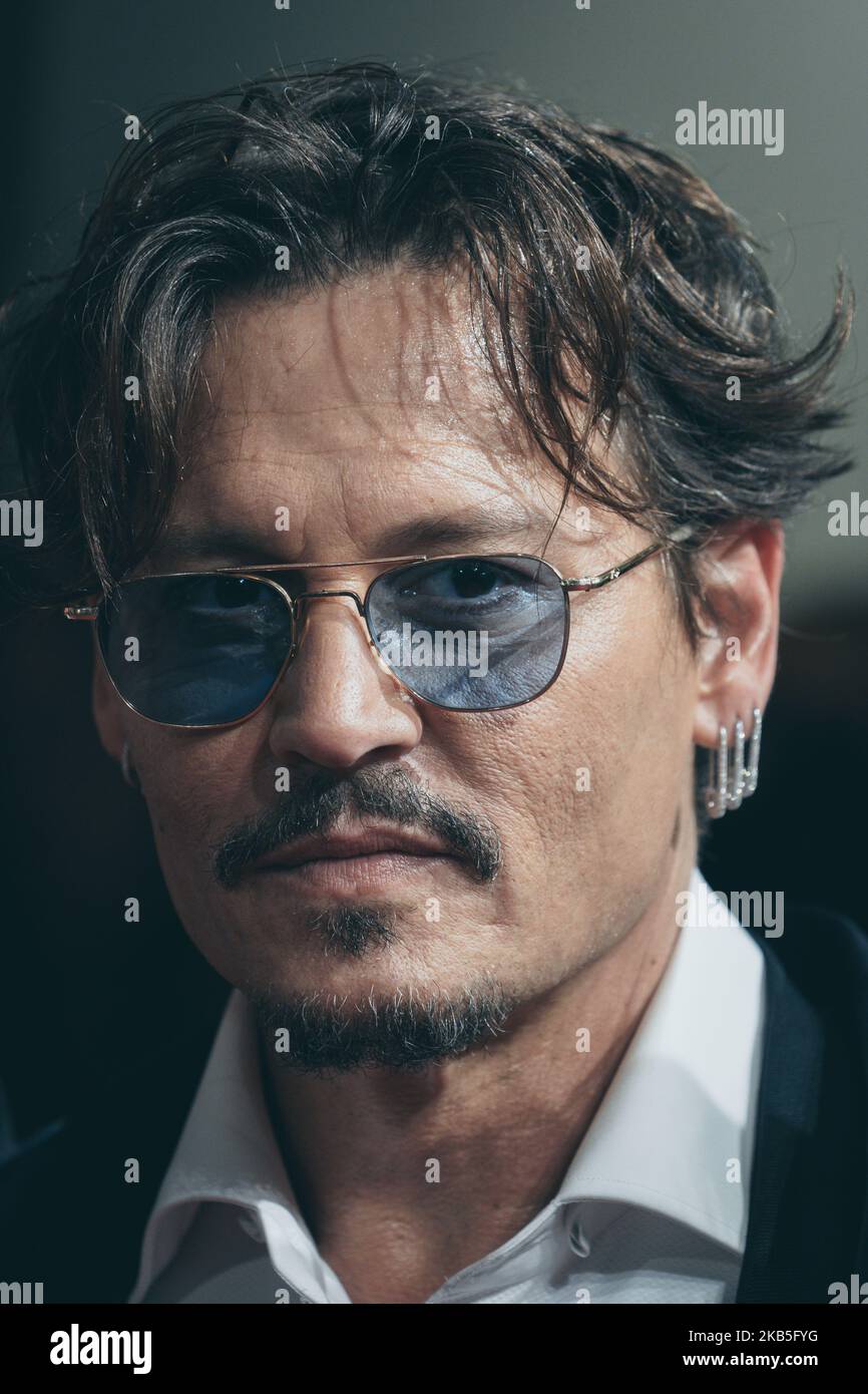 Johnny Depp walks the red carpet ahead of the ''Waiting For The ...