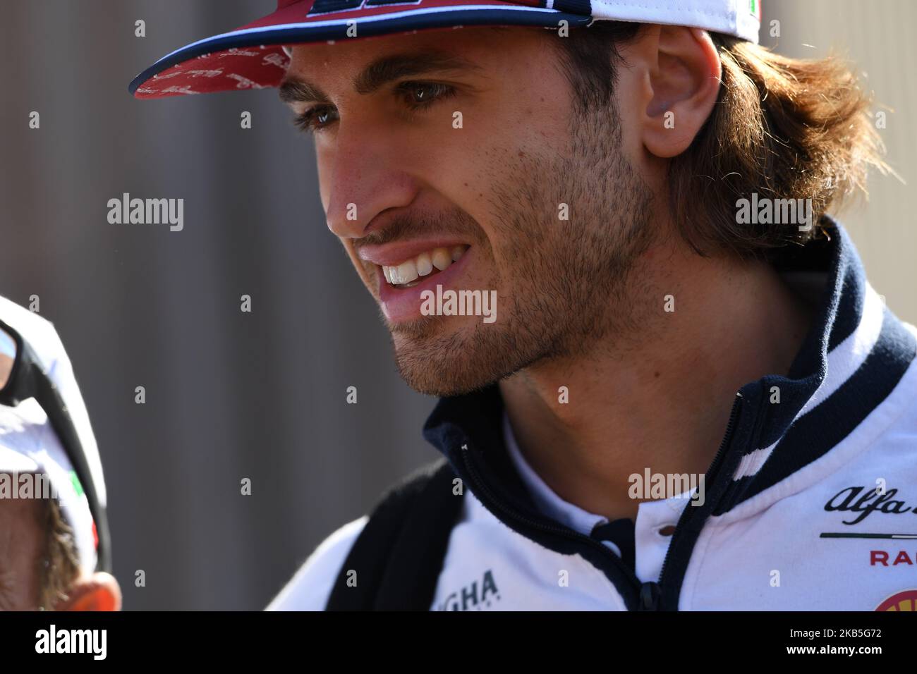 Italian driver Antonio Giovinazzi of Italian team Alfa Romeo Racing ...