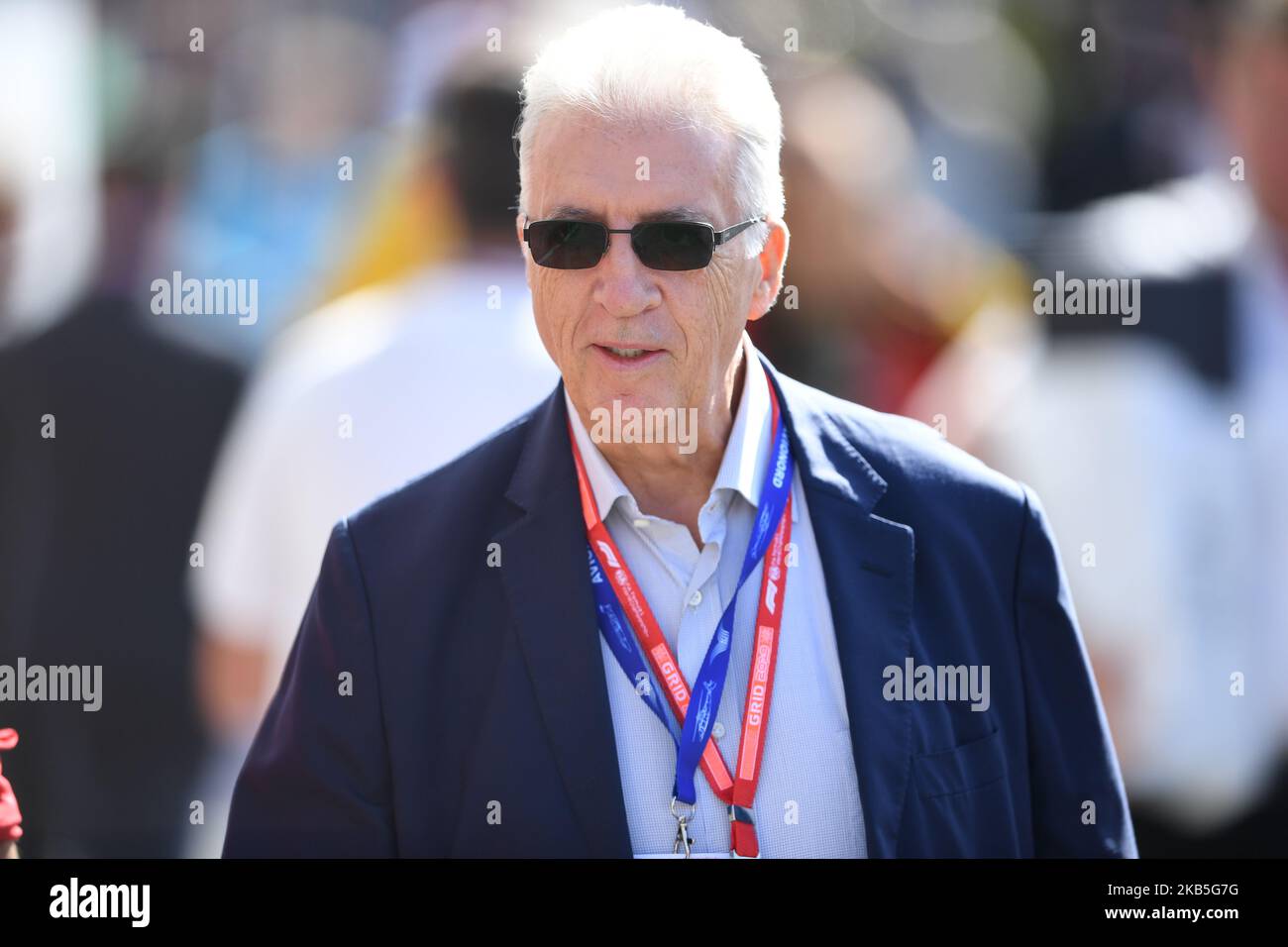Piero Ferrari, president of Italian team Scuderia Ferrari Mission ...