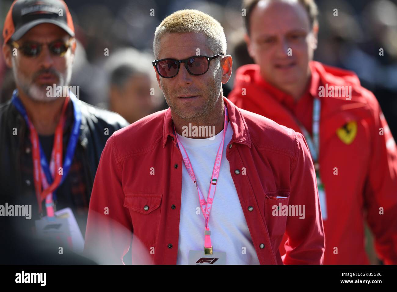 Lapo Elkann guest during the 90th edition of the Italian GP, 16th stage ...