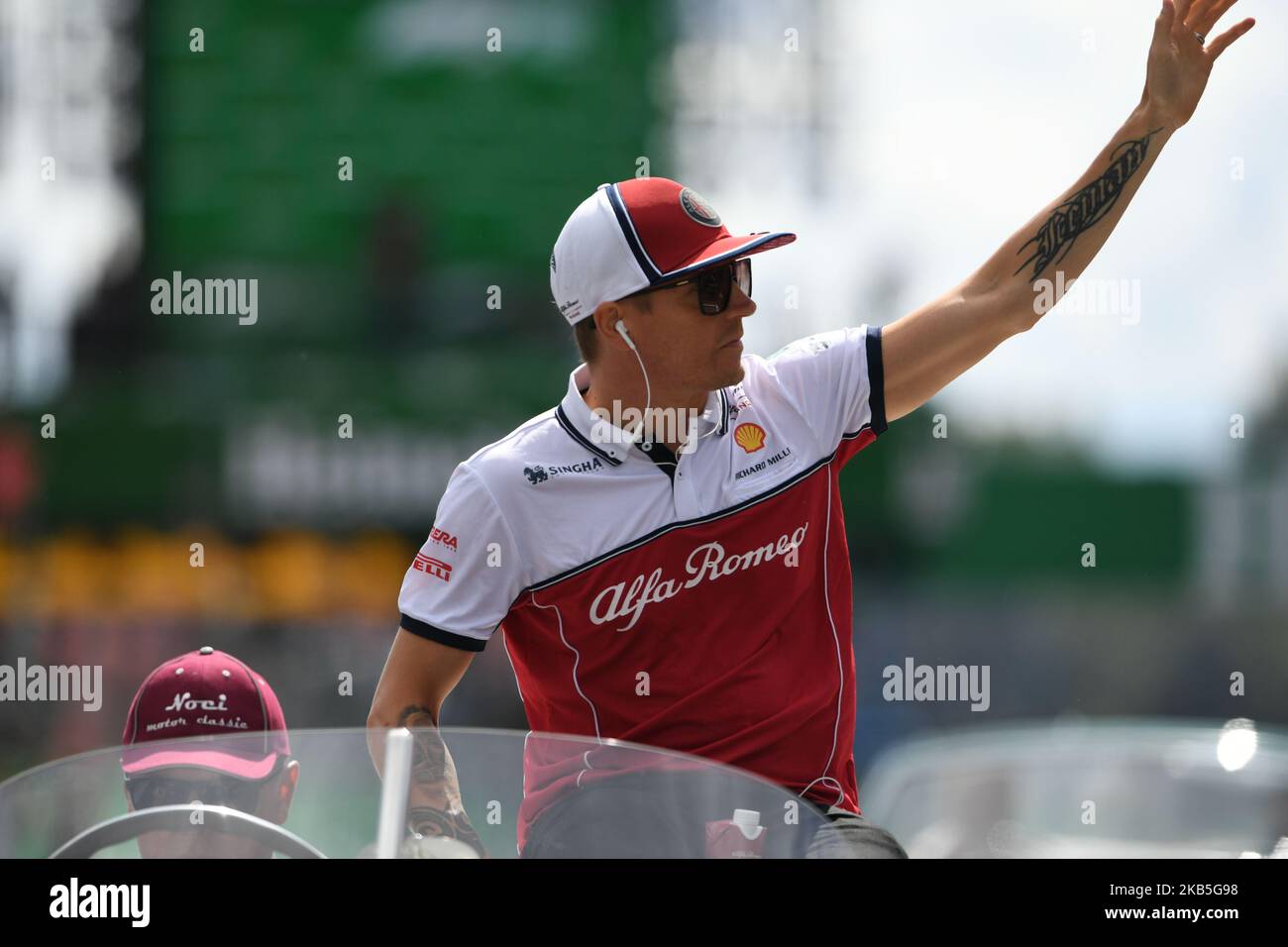 Finnish one time World Champion Kimi Raikkonen of Italian team Alfa ...