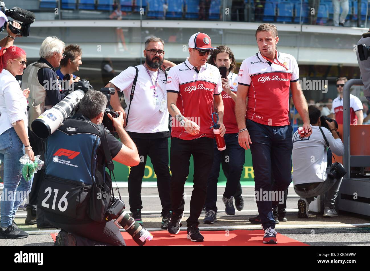 Finnish one time World Champion Kimi Raikkonen of Italian team Alfa ...