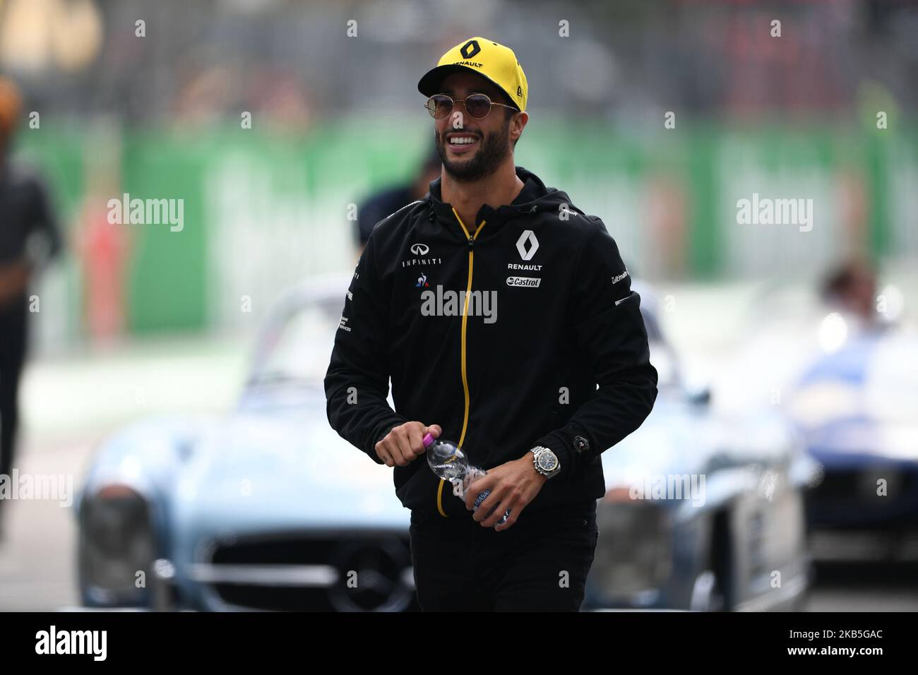 Australian driver Daniel Ricciardo of French team Renault F1 Team ...