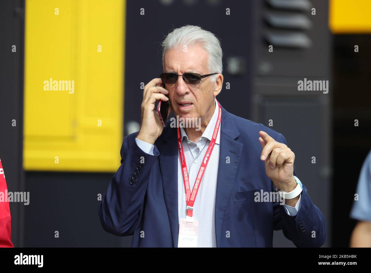 Piero Ferrari during the Formula One Grand Prix of Italy at Autodromo ...