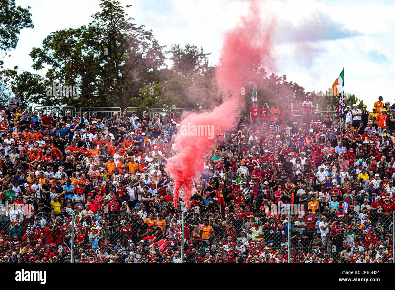 F1 Supporters during the Formula One Grand Prix of Italy at Autodromo ...