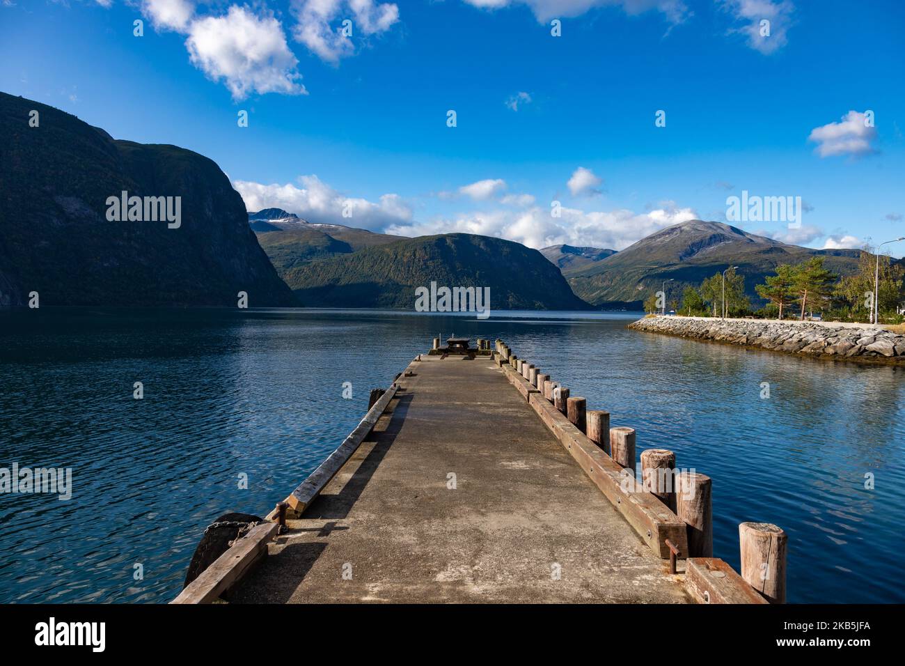 Valldal or Valldalen fishing or Sylte at the Valldal valley with ...