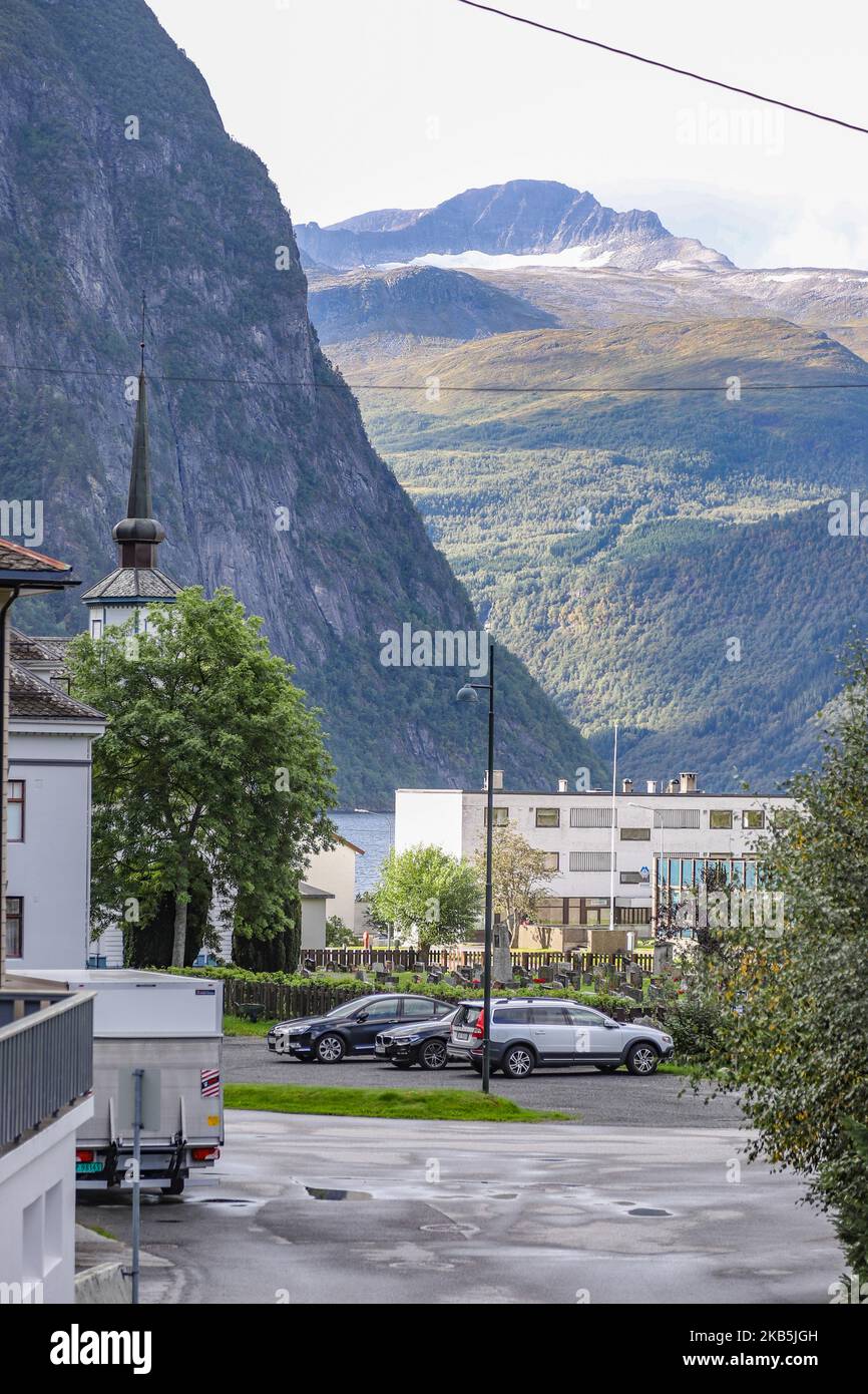 Valldal or Valldalen fishing or Sylte at the Valldal valley with ...