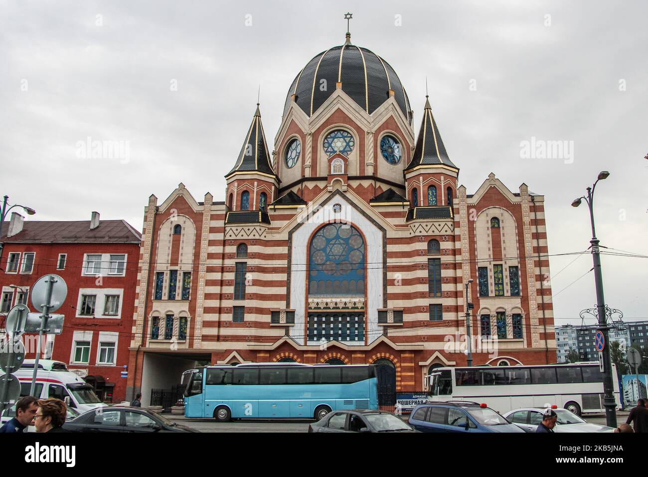 The New Synagogue building is seen in Kaliningrad Russia on 7 September ...