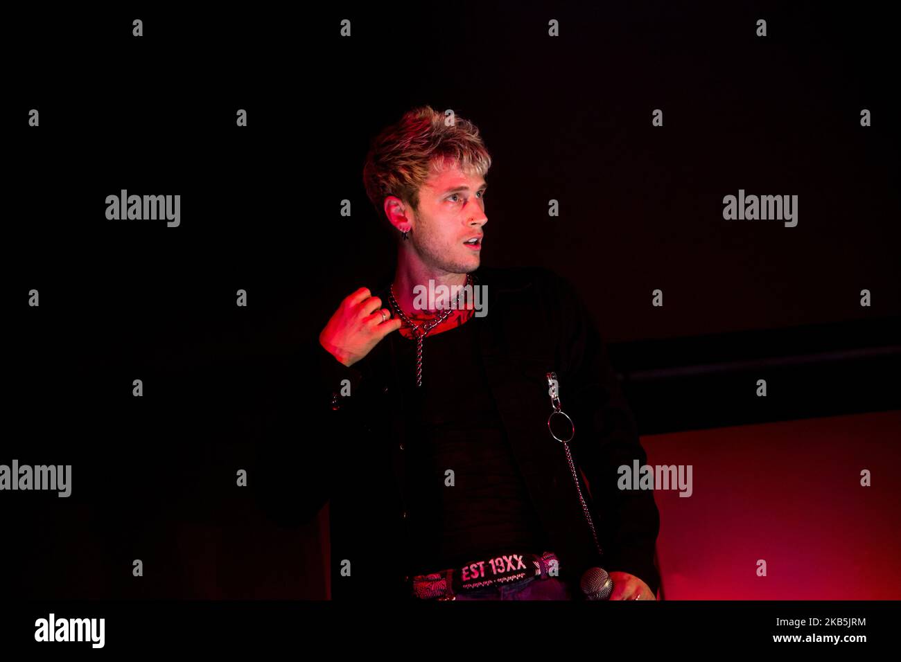 Machine Gun Kelly performs live at Fabrique in Milano, Italy, on ...