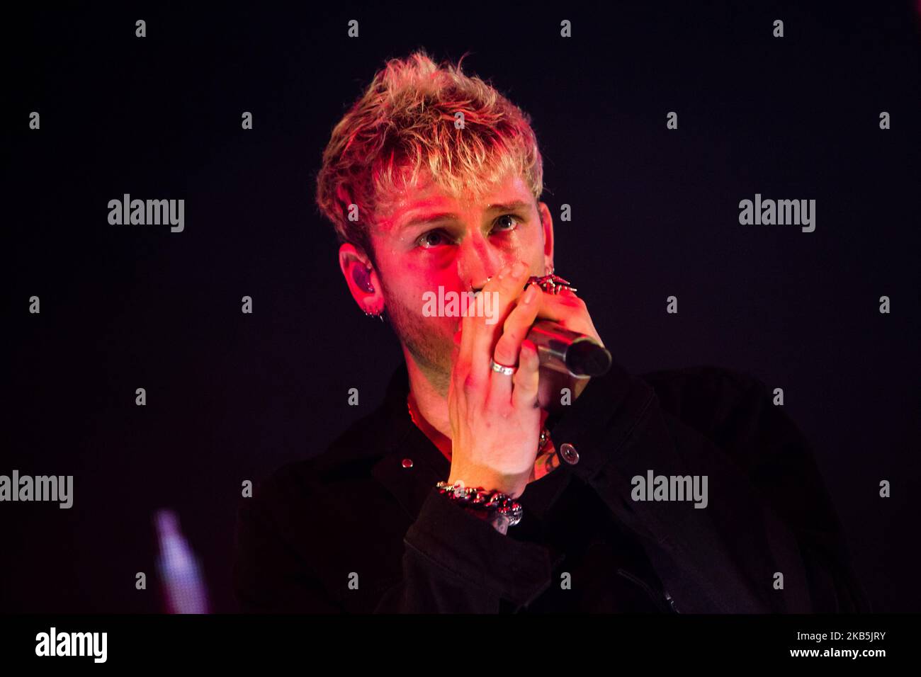 Machine Gun Kelly performs live at Fabrique in Milano, Italy, on ...