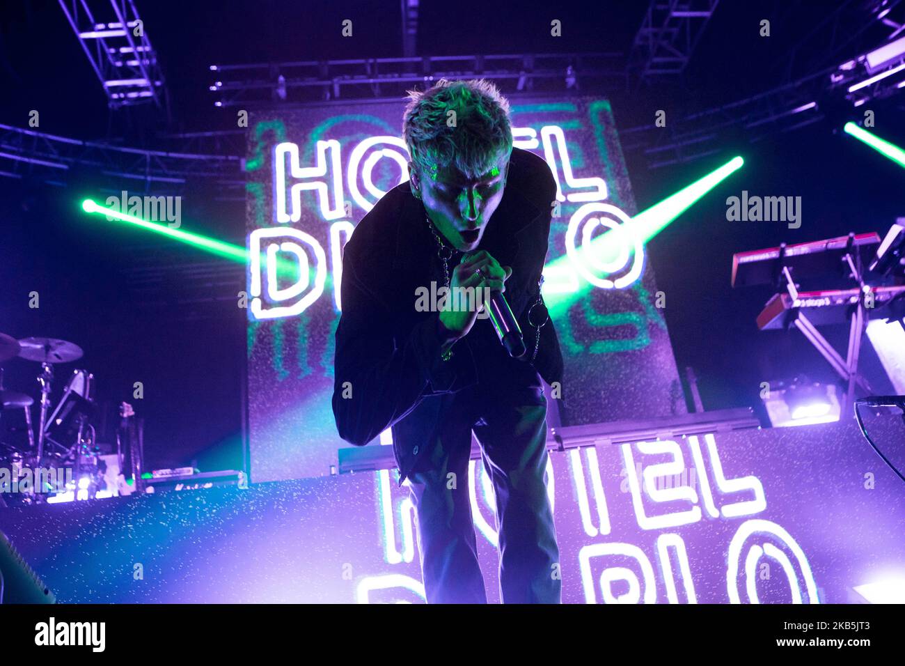 Machine Gun Kelly performs live at Fabrique in Milano, Italy, on ...