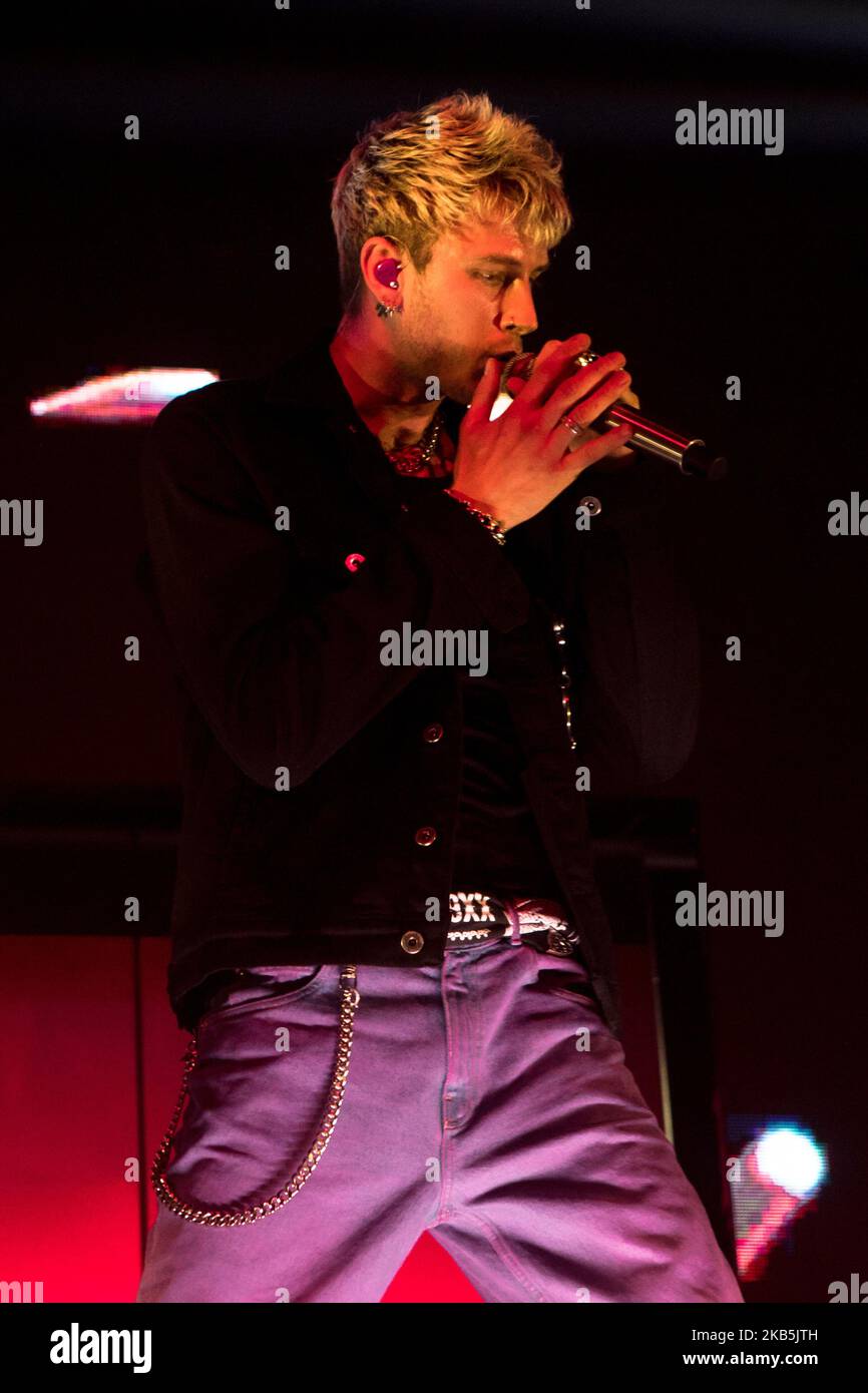 Machine Gun Kelly performs live at Fabrique in Milano, Italy, on ...