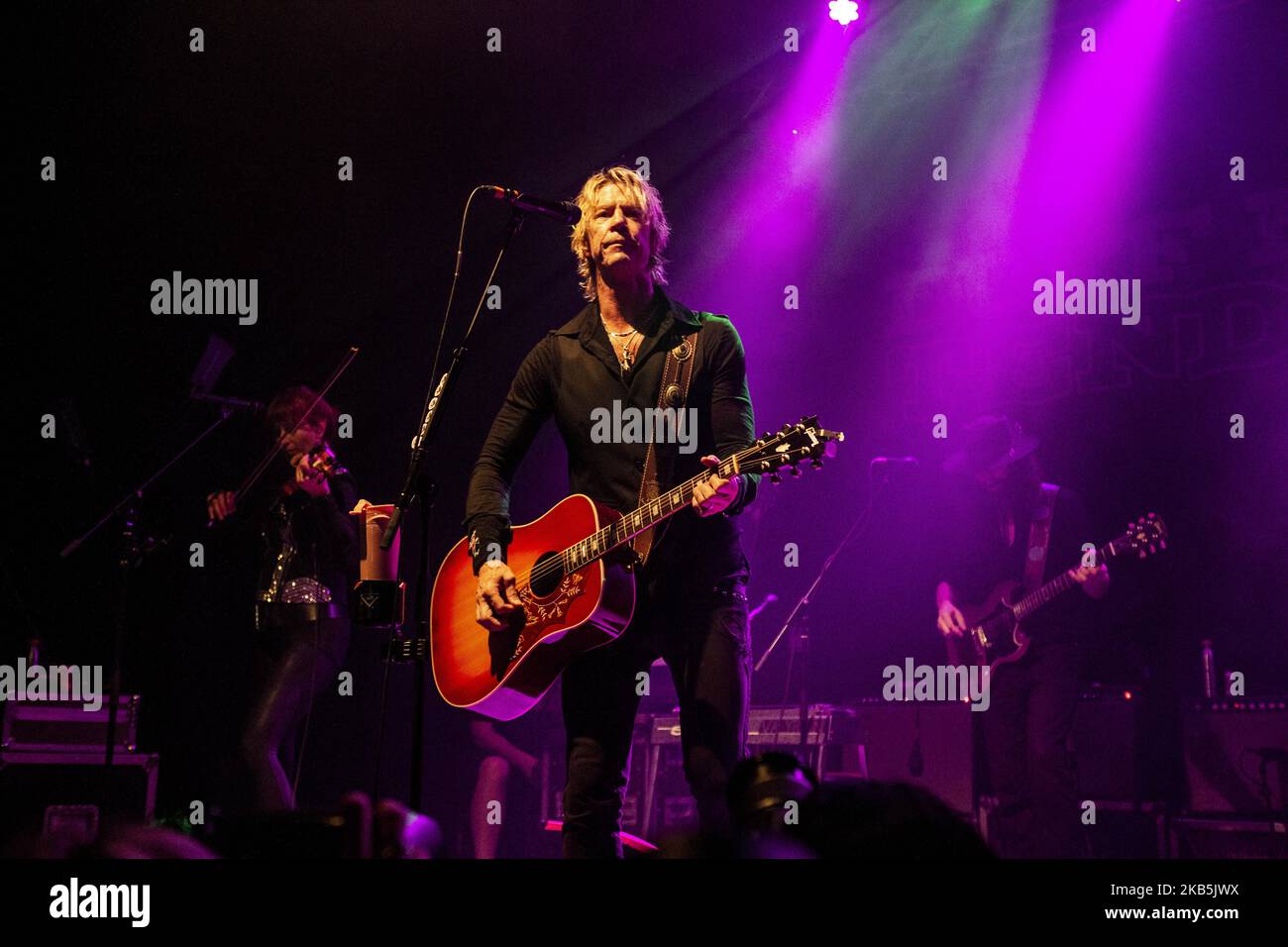 American singer and multi-instrumentalist, singer and songwriter Duff ...