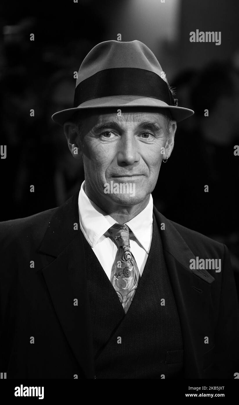 (EDITOR’S NOTE: Image was converted to black and white) Mark Rylance ...