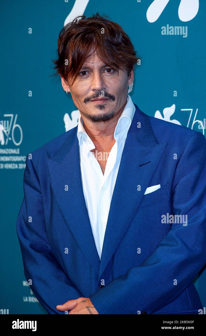 Johnny Depp attends "Waiting For The Barbarians" photocall during the ...