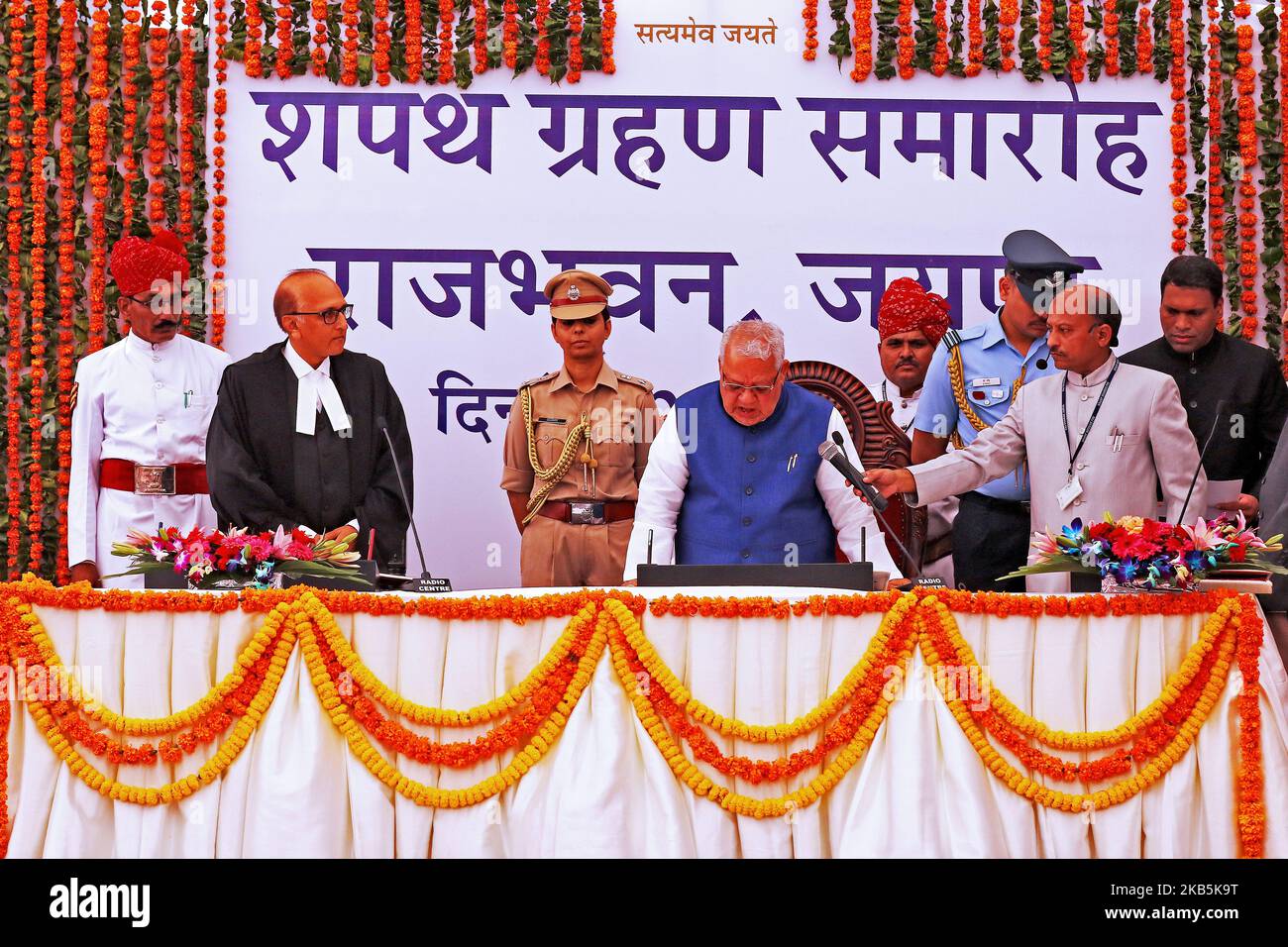 Rajasthan high court chief justice ravindra bhat hi-res stock ...