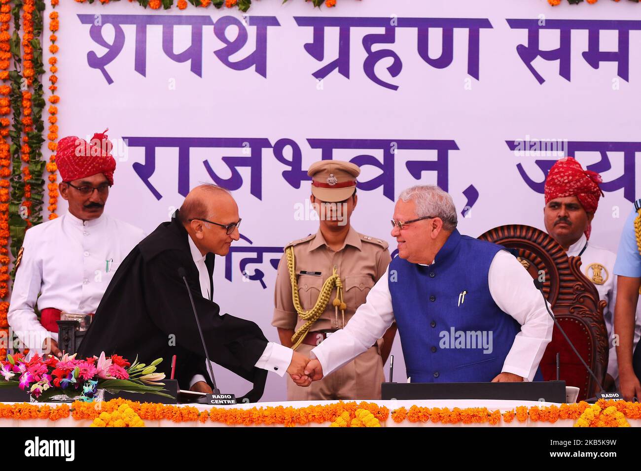 Rajasthan high court chief justice ravindra bhat hi-res stock ...