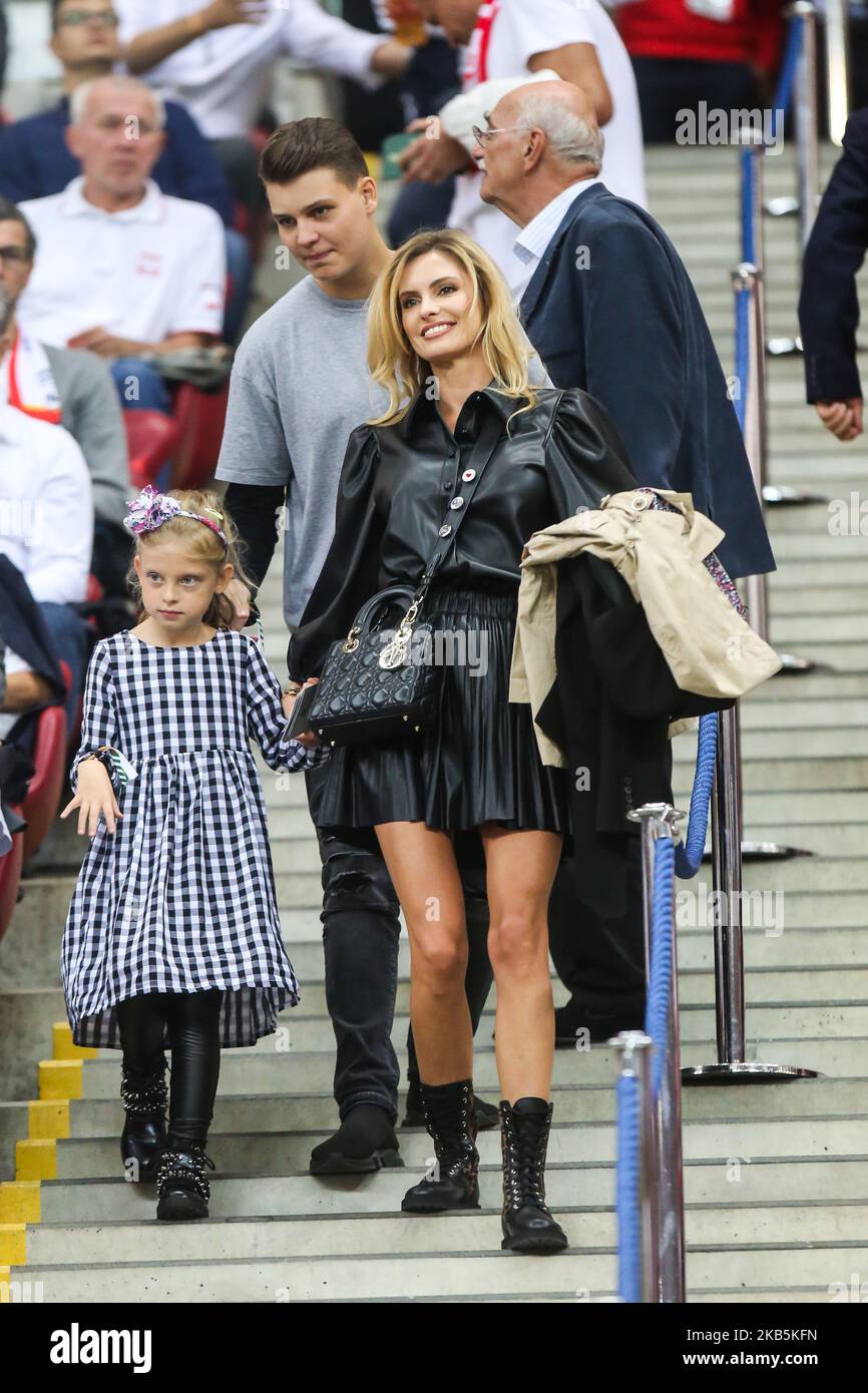 Dominika Grosicka smiles during the UEFA Euro 2020 qualifier between ...