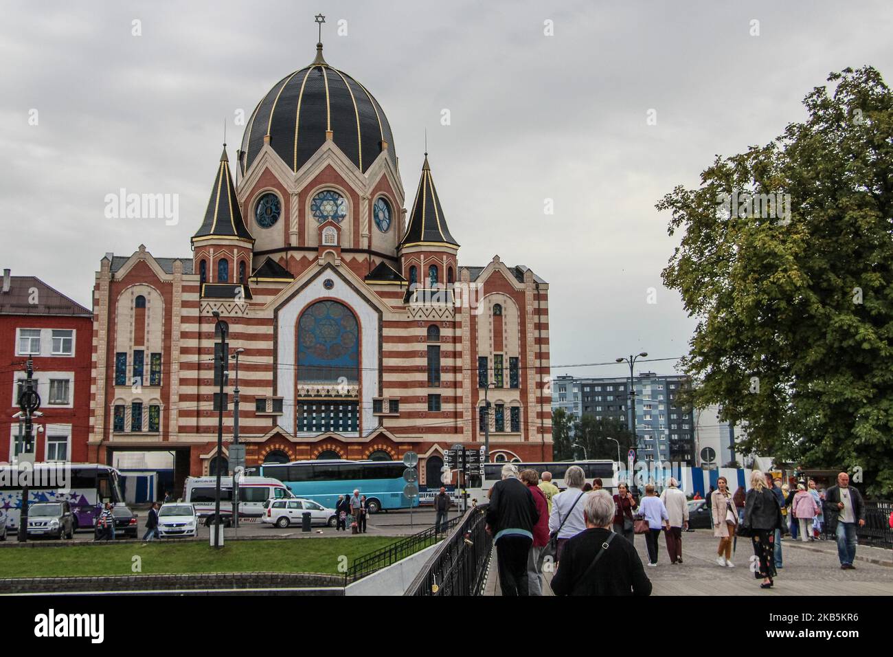 The New Synagogue building is seen in Kaliningrad Russia on 7 September ...