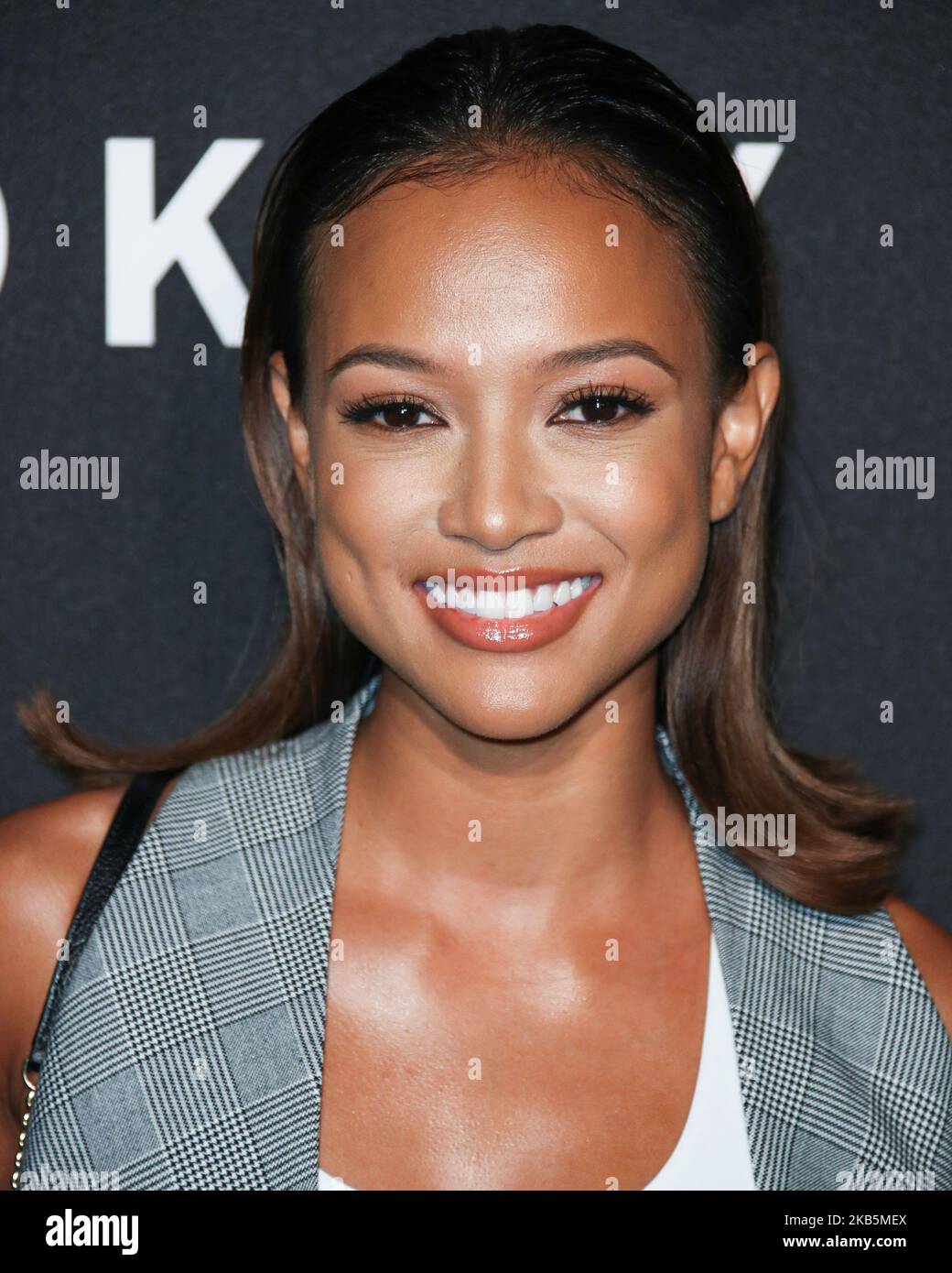 Karrueche tran celebrates hi-res stock photography and images - Alamy