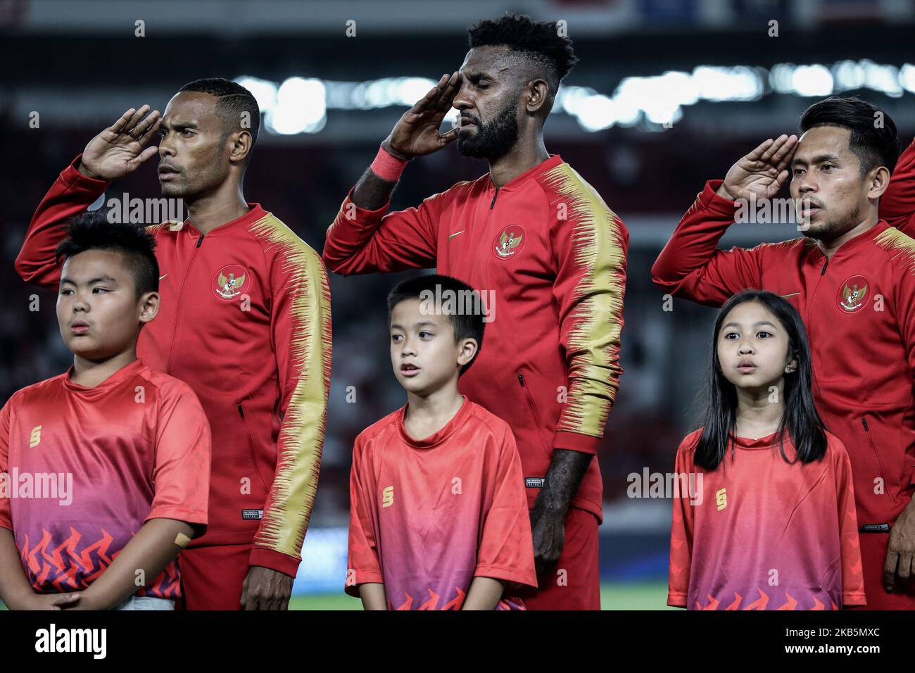 Indonesian's (left to right) Ruben Sanadi, Rudolof Yanto Basna and ...