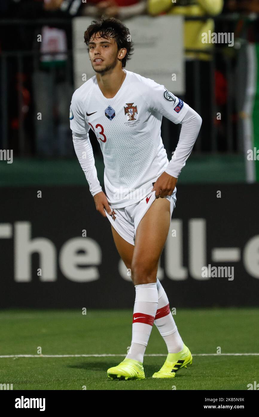 Joao Felix of Portugal reacts during the UEFA Euro 2020 qualifying ...