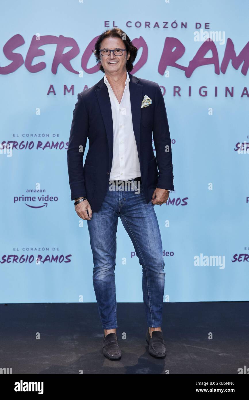 Javier Castillo attends to "El Corazon De Sergio Ramos" premiere at ...