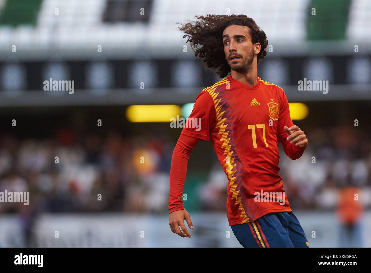 Marc Cucurella of Spain under 21 during the UEFA Euro Qualifier match ...
