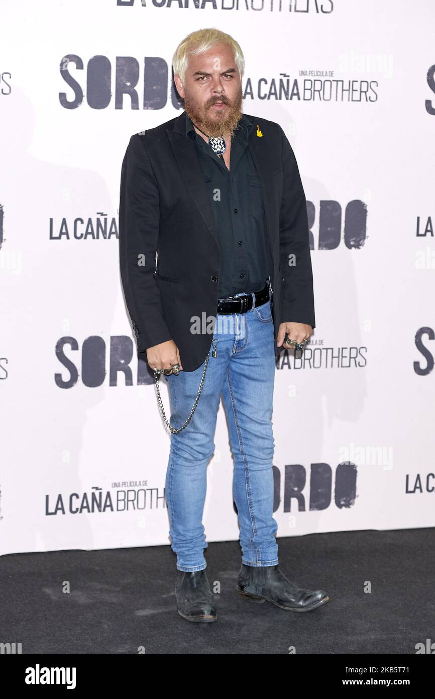 Jimmy Barnatan attends the 'Sordo' movie premiere at Capitol Cinema in ...