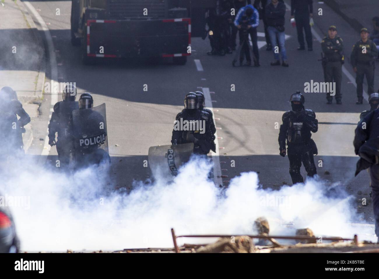 Members of the Mobile Riot Squadron (ESMAD) in the riots of the La ...