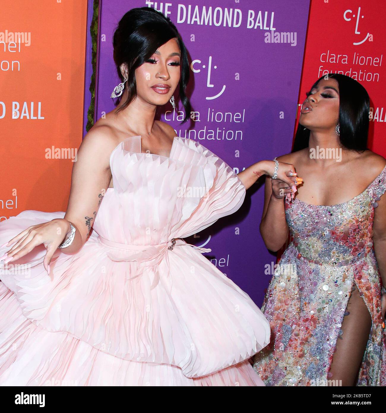 MANHATTAN, NEW YORK CITY, NEW YORK, USA - SEPTEMBER 12: Rapper Cardi B ...