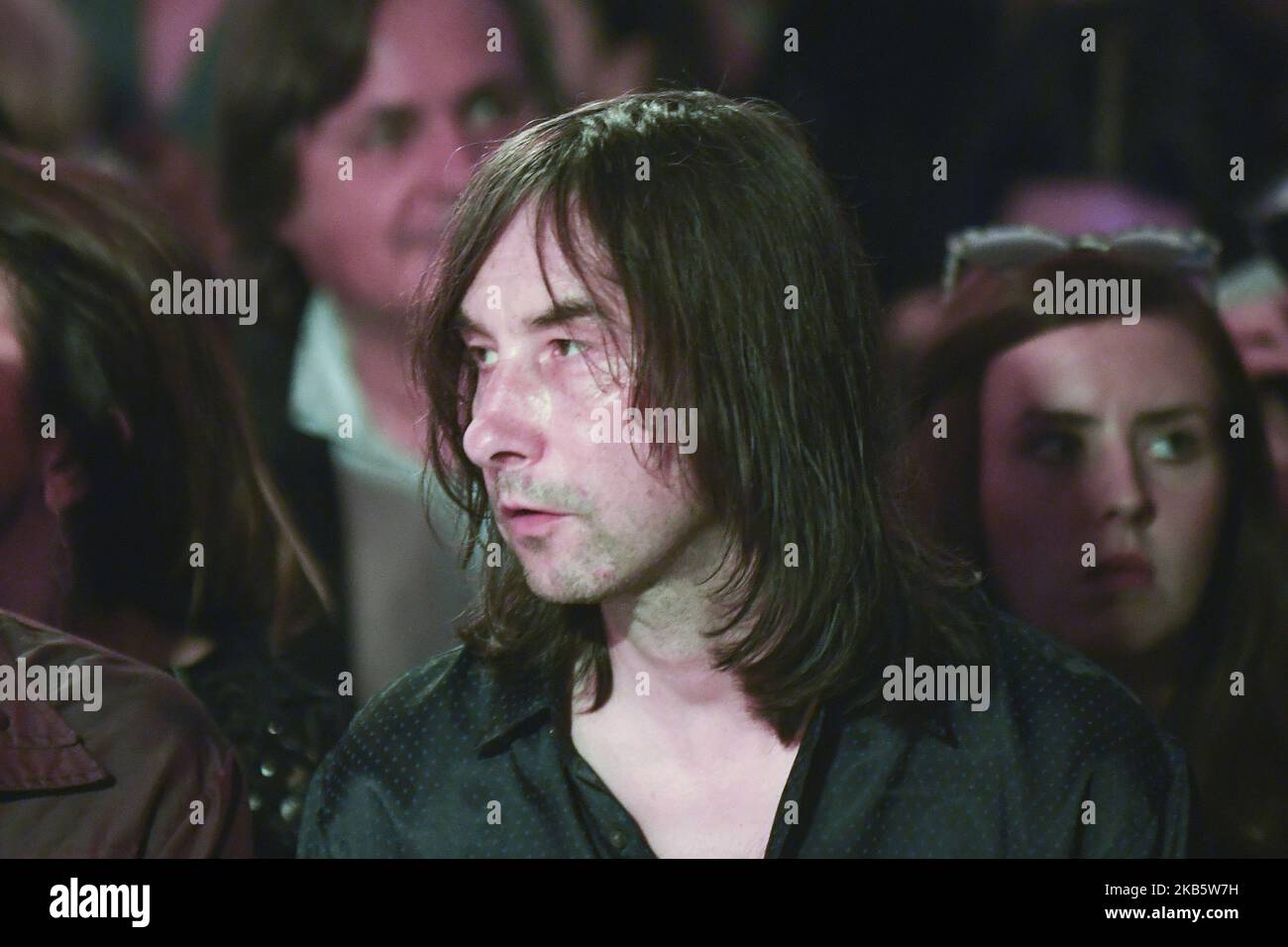 Bobby gillespie of primal scream backstage hi-res stock photography and ...
