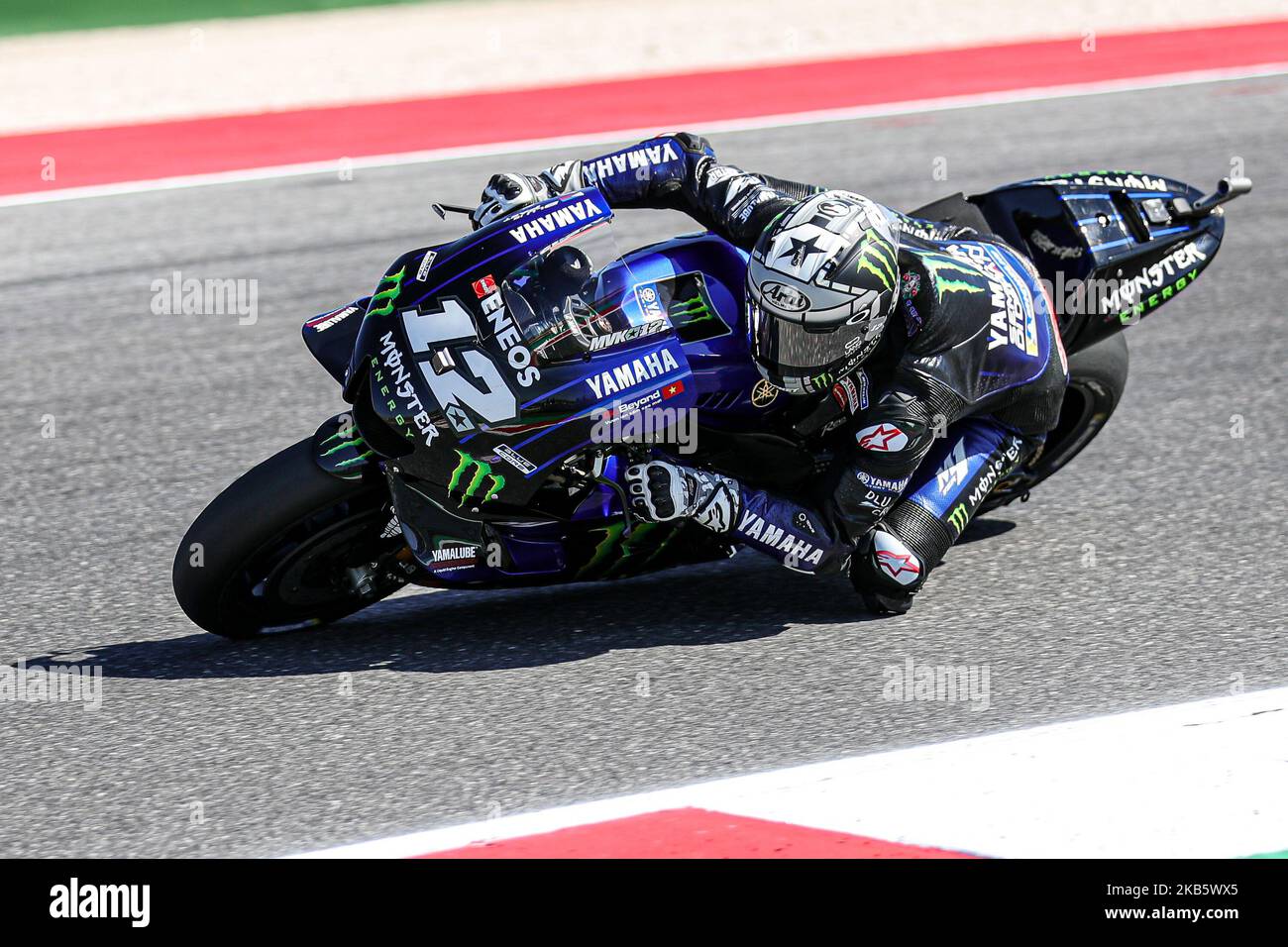 Maverick viales of monster energy yamaha motogp hi-res stock ...