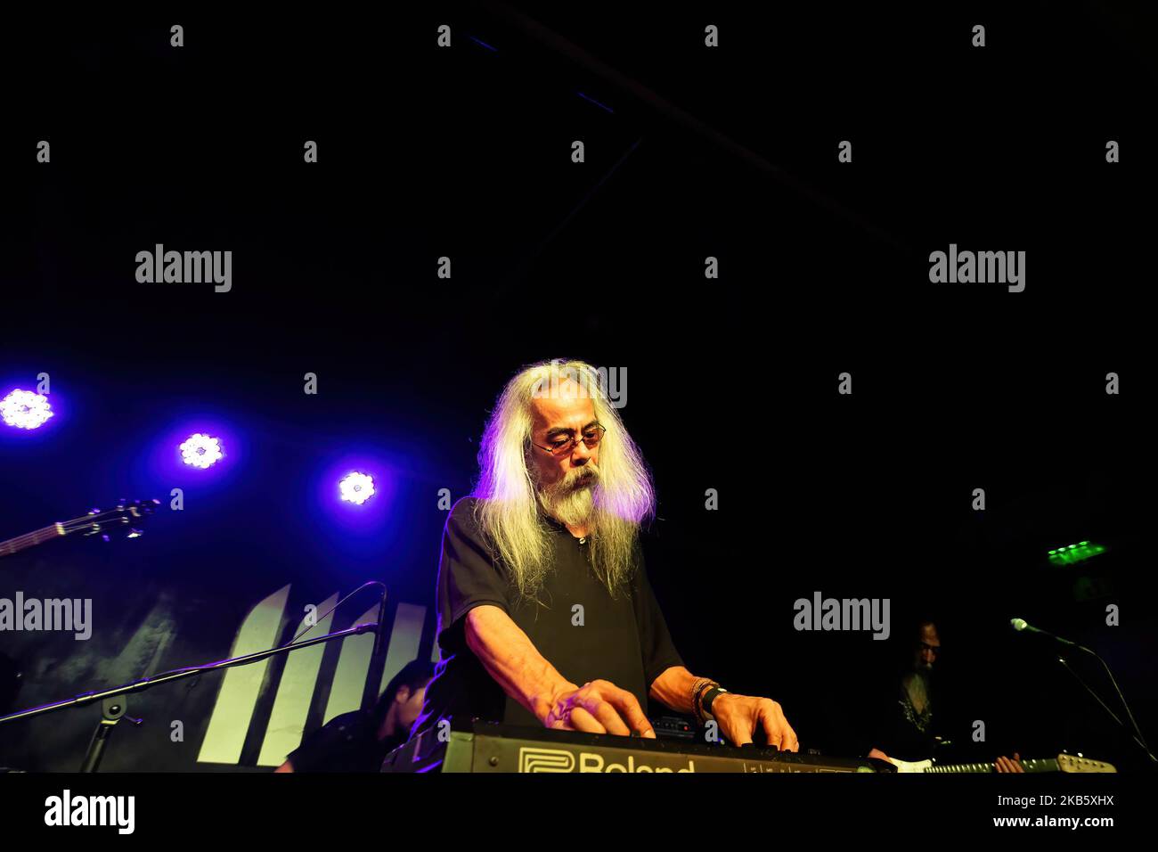 Porto, Portugal. 31st Oct, 2022. Higashi Hiroshi in the synthesizer and ...