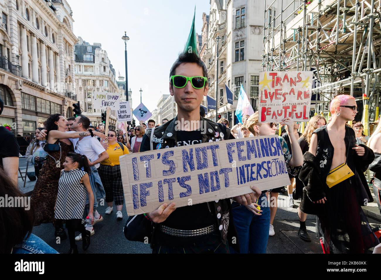 Thousands of transgender people and their supporters take part in ...