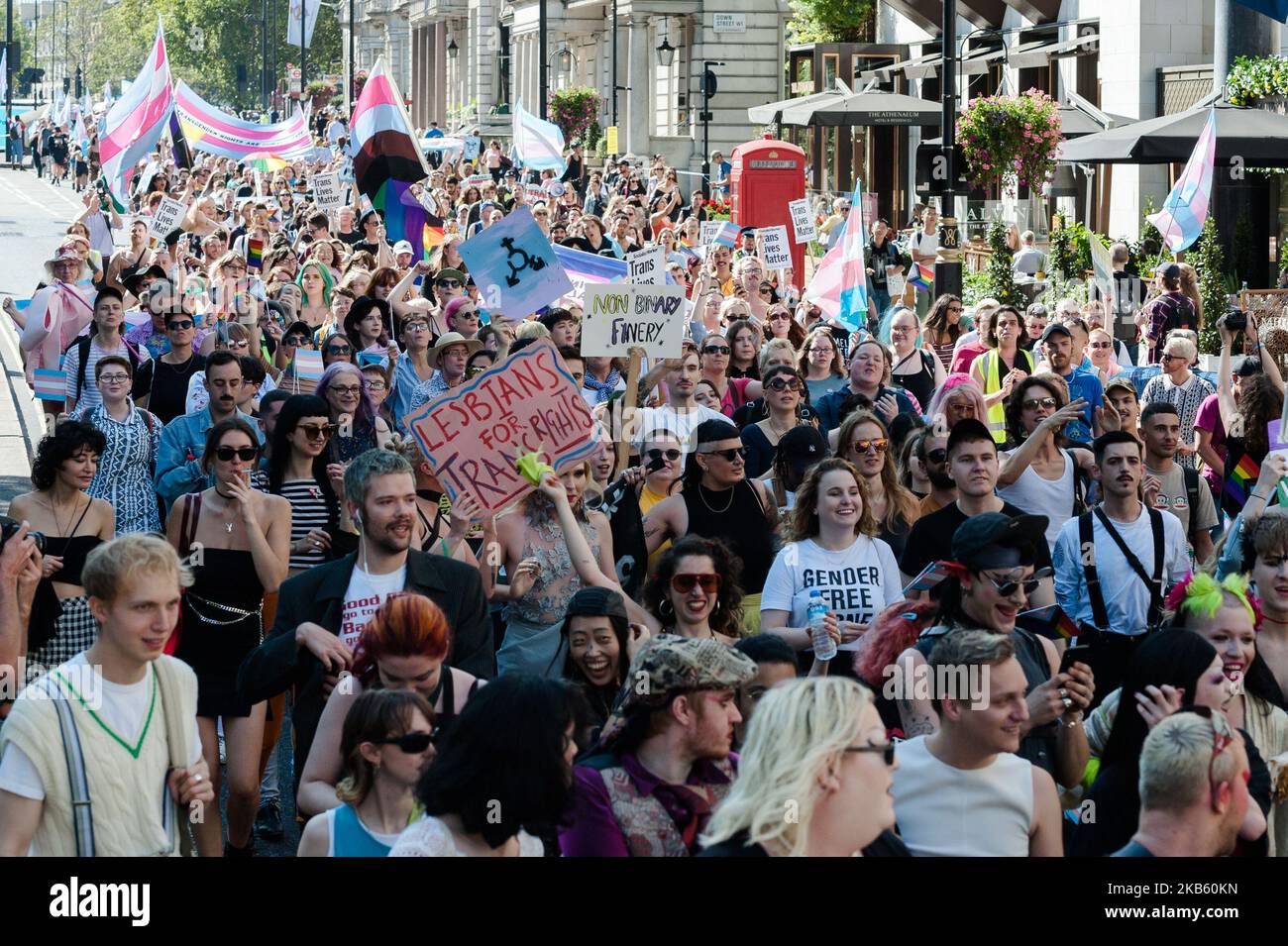 Thousands of transgender people and their supporters take part in ...