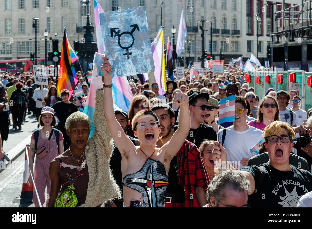Thousands of transgender people and their supporters take part in ...