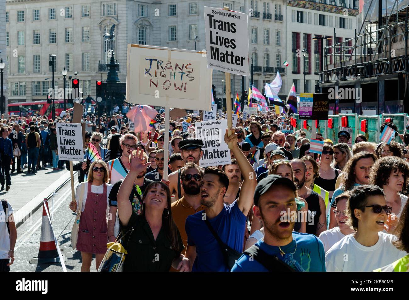 Thousands of transgender people and their supporters take part in ...