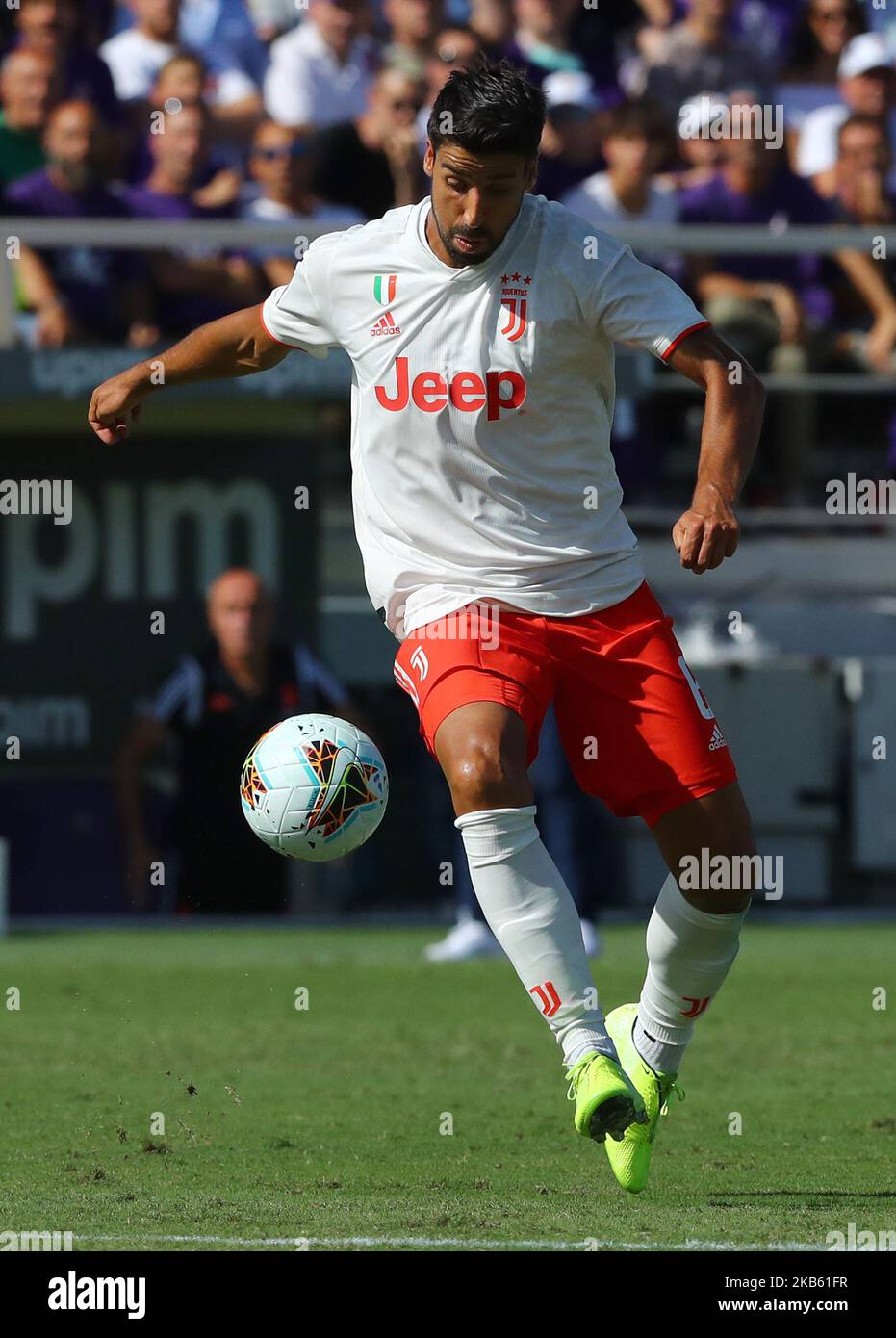 Sami Khedira of Juventus during the Serie A match Fiorentina v Juventus ...